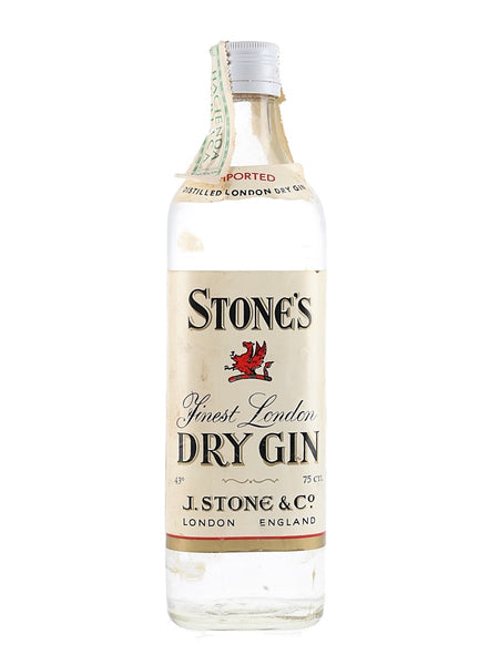 J. Stone & Co.'s Stone's Finest London Dry Gin - 1960s (43%, 75cl ...