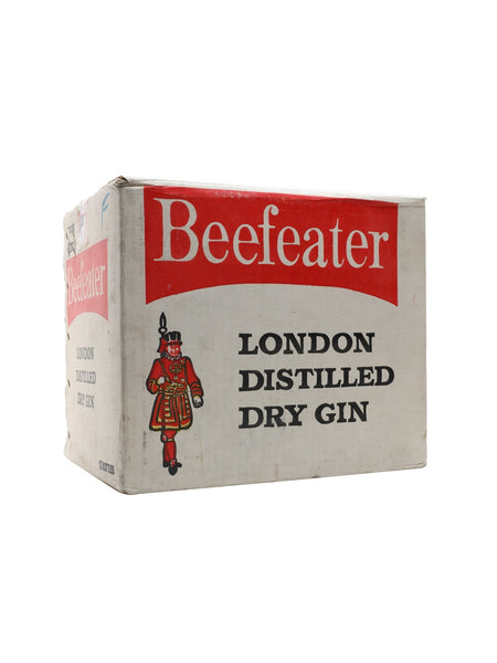 A Case of James Burrough's Beefeater London Dry Gin - c. 1971 (40%, 75 ...