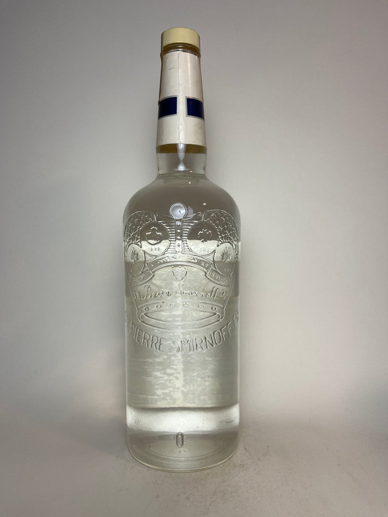 Smirnoff Blue Label Vodka - 1970s (50%, 114cl) – Old Spirits Company
