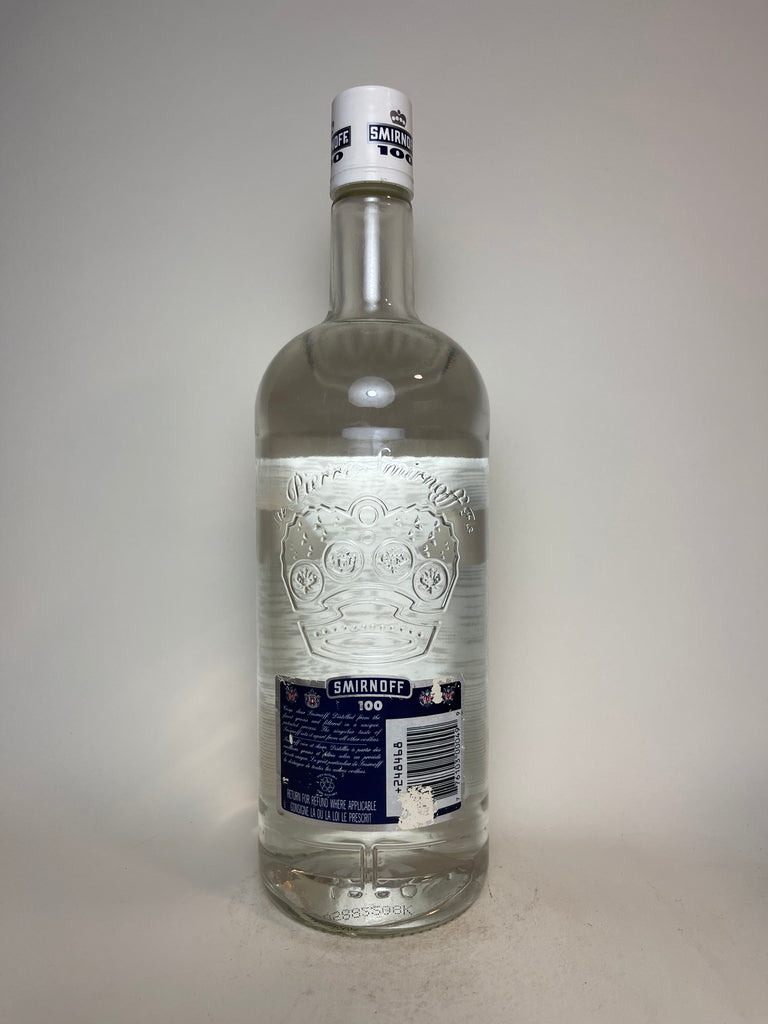 Smirnoff Blue Label Vodka - 1980s (50%, 114cl) – Old Spirits Company