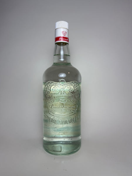 Smirnoff Red Label Vodka - 1980s (37.5%, 100cl) – Old Spirits Company