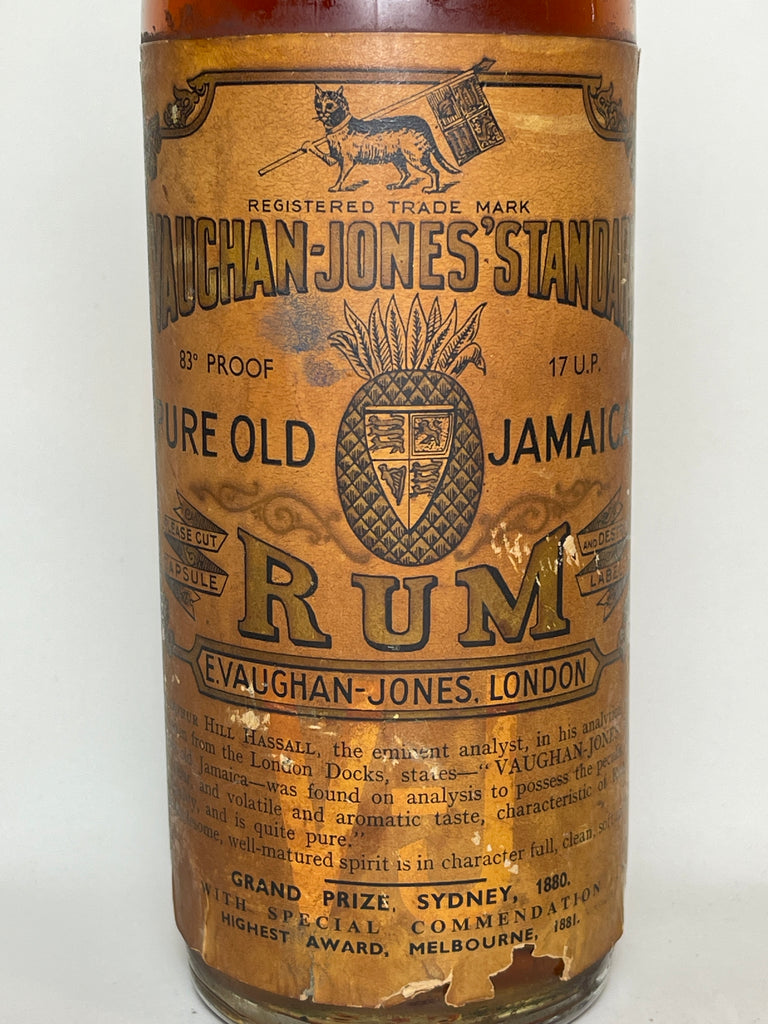Edward Vaughan-Jones Standard Pure Old Jamaica Rum - 1930s (40%, 75cl ...