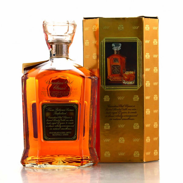 Canadian Club Classic 12YO Blended Canadian Whisky - Distilled 1970s ...