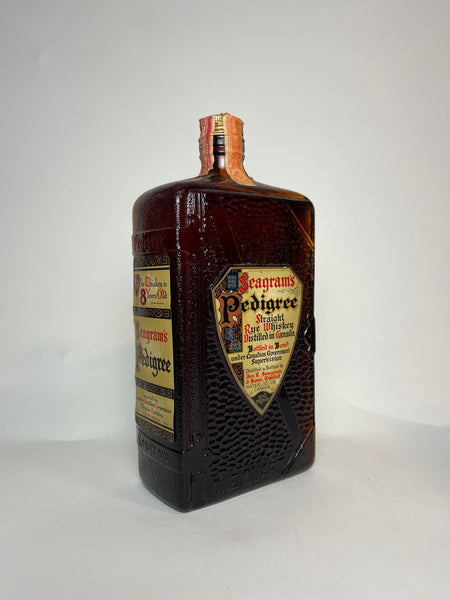 Seagram's Pedigree 8YO Canadian Straight Rye Whiskey - Distilled 1929 ...