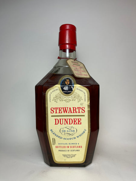 Stewarts "Dundee" De Luxe Blended Scotch Whisky - 1960s (43%, 75cl ...