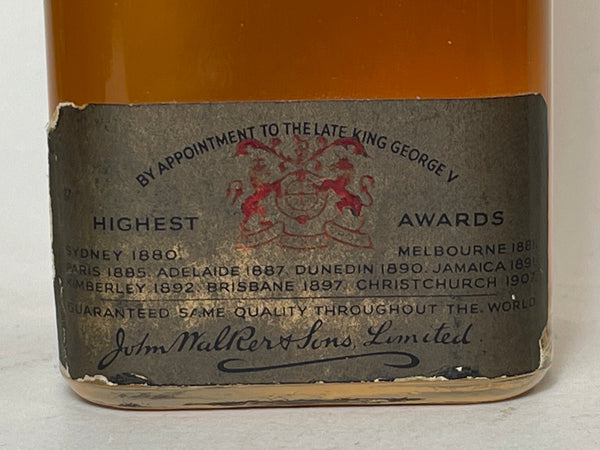 Johnnie Walker Red Label Special Old Highland Whisky - post-1936 (ABV ...