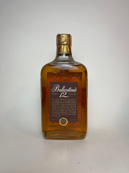 George Ballantine & Son's Ballantine's 12YO Very Old Blended Scotch Wh ...