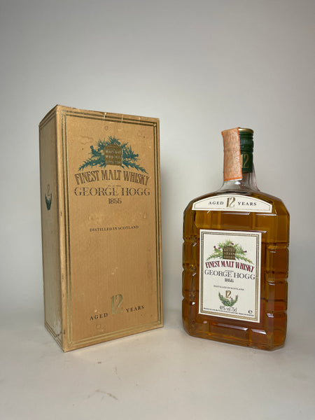 George Hogg's Hogg of Hawick 12YO Blended Scotch Whisky - 1980s (40% ...