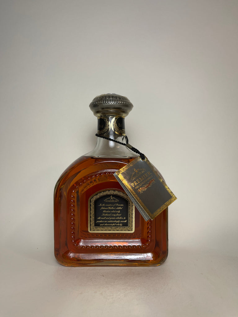 Johnnie Walker Premier Rare Old Scotch Whisky - 1980s (43%, 75cl) – Old ...