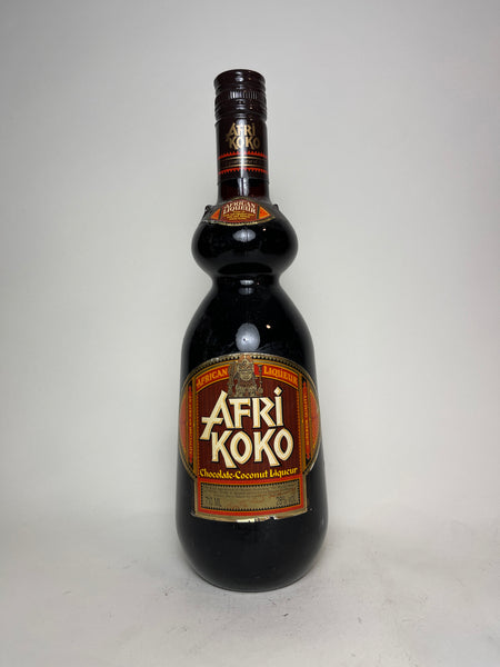 Afri Koko Chocolate-Coconut Liqueur - 1980s (28%, 71cl) – Old Spirits ...