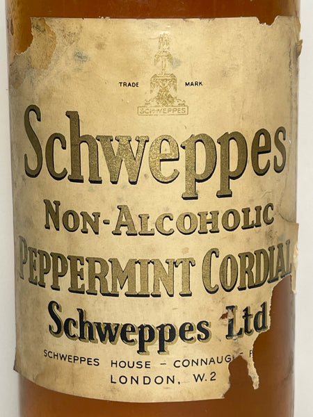 Schweppes Non-Alcoholic Peppermint Cordial - 1930s (0%, 75cl) – Old ...