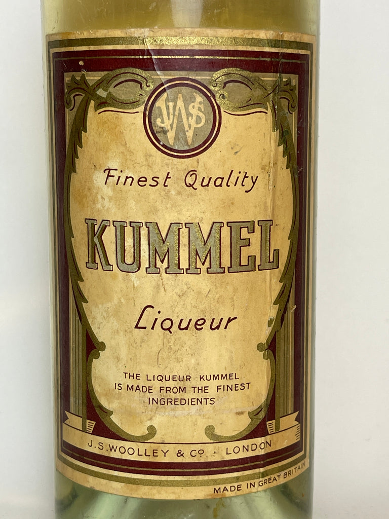 J. S. Woolley & Co.'s Kummel - Late 1940s / Early 1950s (ABV Not State ...