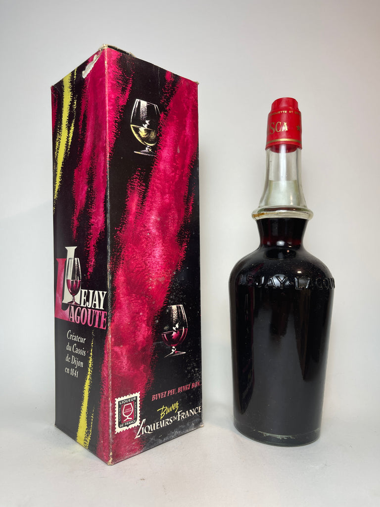 Lejay-Lagoute Crème de Cassis de Dijon - 1970s (16%, 75cl) – Old ...