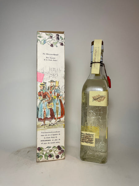 Alfred Schladerer Himbeergeist - 1970s (45%, 70cl) – Old Spirits Company