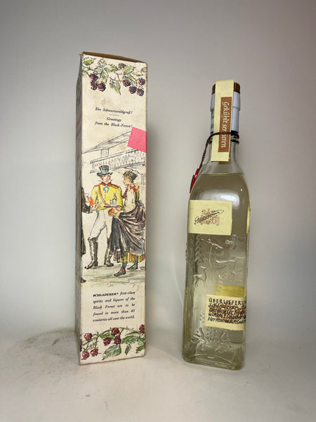 Alfred Schladerer Himbeergeist - 1970s (45%, 70cl) – Old Spirits Company