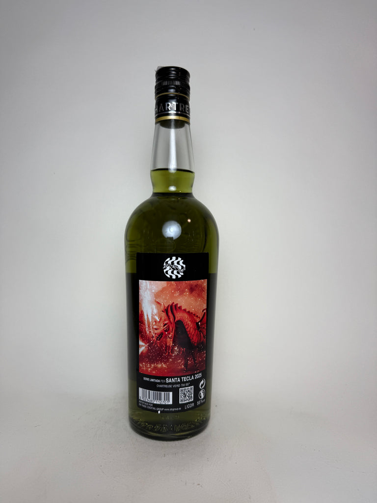 Chartreuse, Green, Voiron, Santa Tecla - Bottled 2025 (55%, 70cl) – Old ...