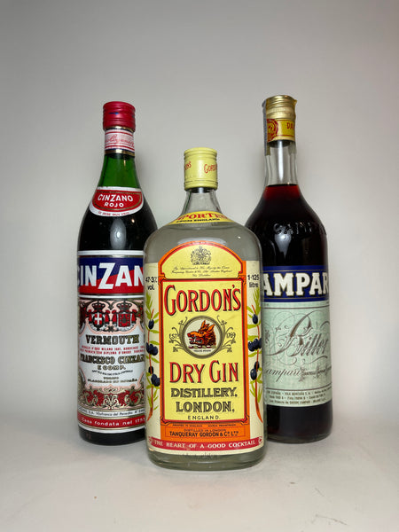 Three Liter 1970s Vintage Negroni Sets – Old Spirits Company
