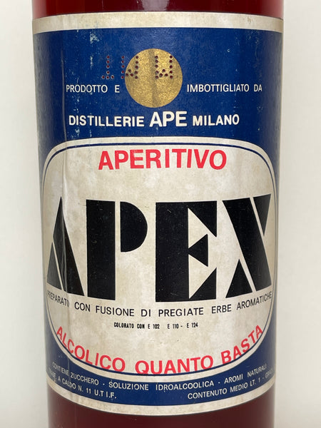 APE Aperitivo APEX - 1970s (16%, 100cl) – Old Spirits Company