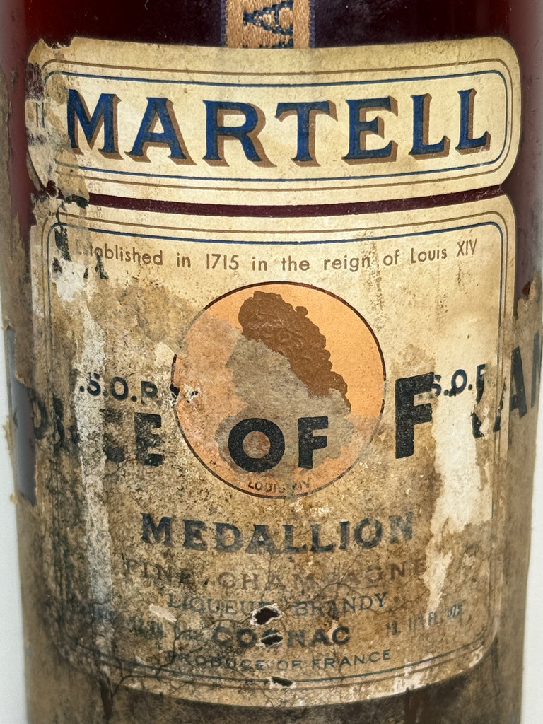 Martell VSOP Medallion Fine Champagne Cognac - 1960s (40%, 35cl) – Old ...
