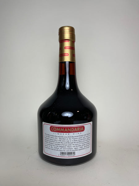 SODAP Commandaria St. Barnabas Liqueur Wine - 1990s (15%, 75cl) – Old ...