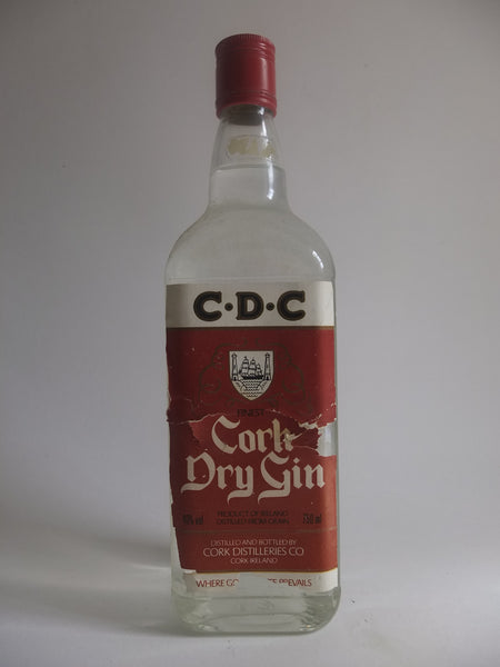 Cork Dry Gin - 1980s (40%, 75cl) – Old Spirits Company