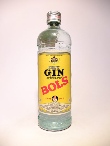 Bols Silver Top Dry Gin - 1970s (40%, 70cl) – Old Spirits Company