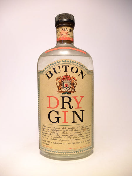 Buton Dry Gin - 1949-59 (45%, 75cl) – Old Spirits Company
