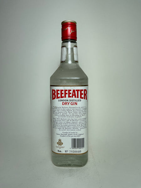 James Burrough's Beefeater London Dry Gin - c. 1985 (40%, 75cl) – Old ...