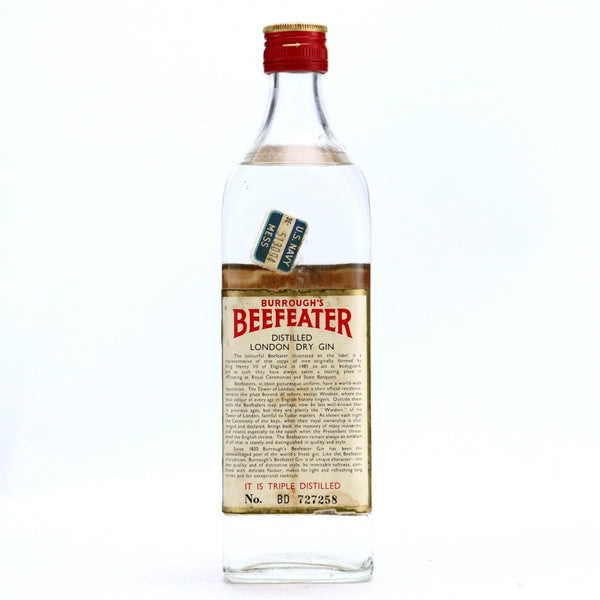 James Burrough's Beefeater London Distilled Dry Gin - early 1960s (47% ...