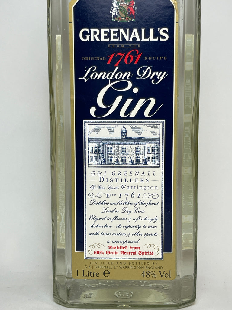 Gilbert & John Greenall Ltd's 1761 London Dry Gin - 1980s (48%, 100cl ...