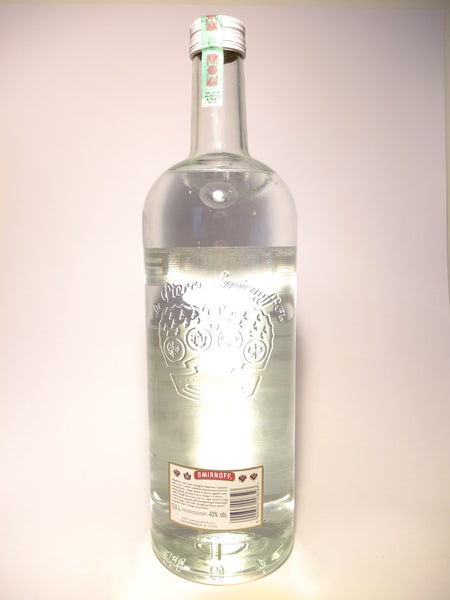 Smirnoff Red Label Vodka - 2000s (40%, 300cl) – Old Spirits Company