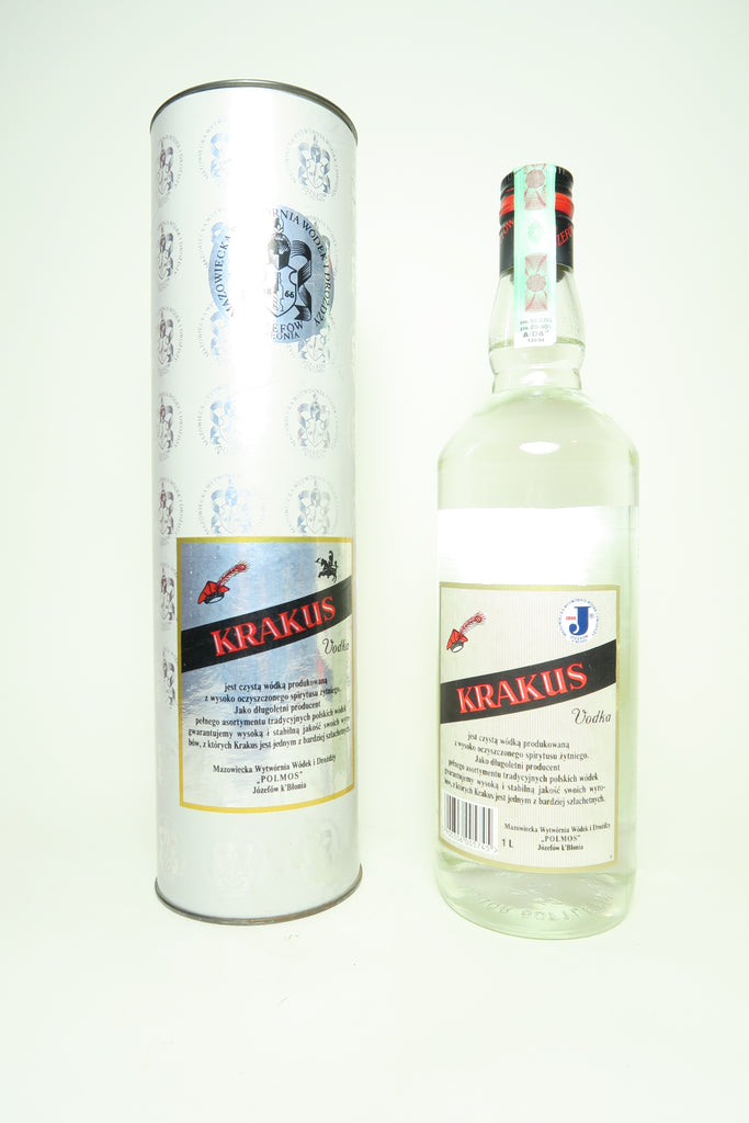 Polmos Krakus Polish Vodka - 1980s (40%, 75cl) – Old Spirits Company