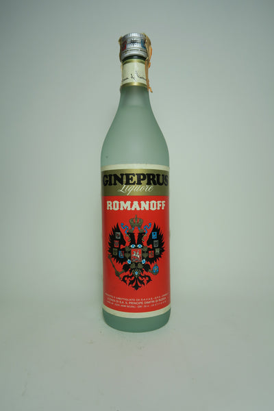 Principe Dimitri Romanoff Gineprus Liquore - 1970s (40%, 75cl) – Old ...