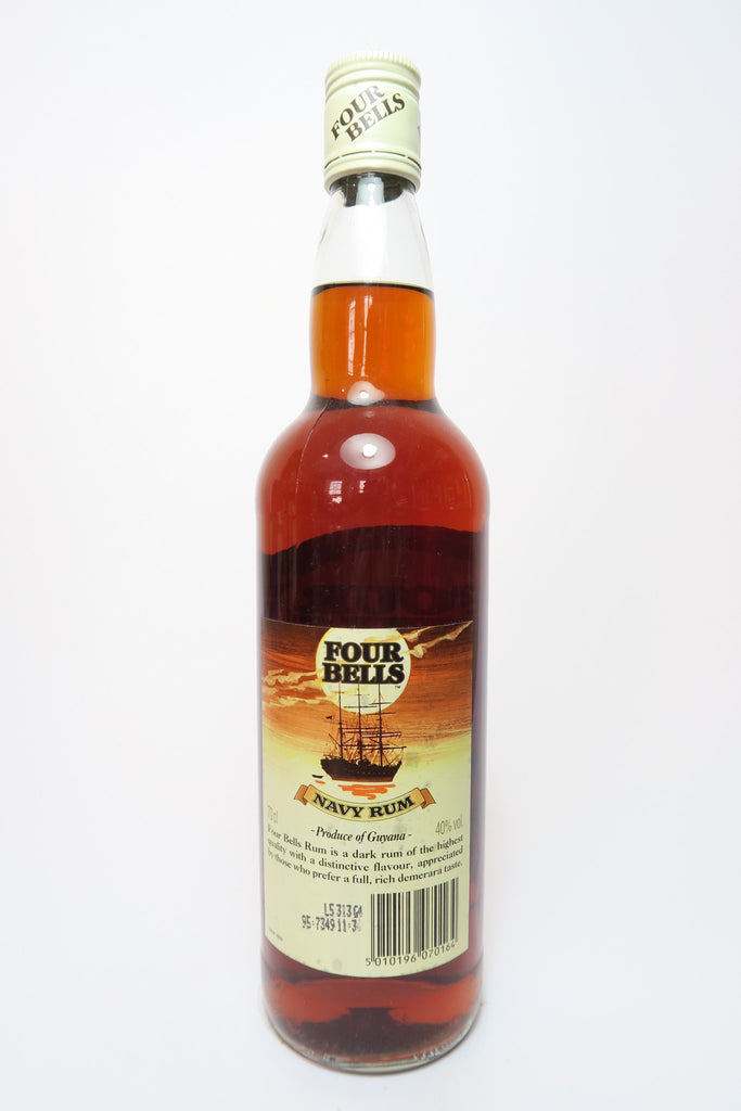 Four Bells Guyanese Navy Rum - 1990s (40%, 70cl) – Old Spirits Company