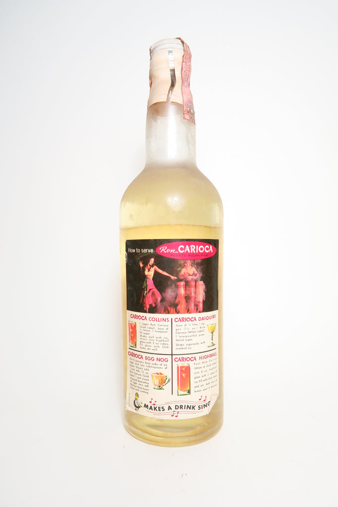 Ron Carioca Puerto Rican Rum - 1960s (40%, 75cl) – Old Spirits Company