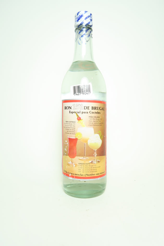 Brugal 151 White Dominican Rum - 1980s (75.5%, 70cl) – Old Spirits Company
