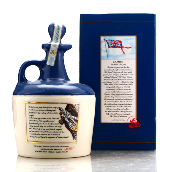 Lamb's Navy Rum HMS Warrior Flagon - 1980s (40%, 75cl) – Old Spirits ...