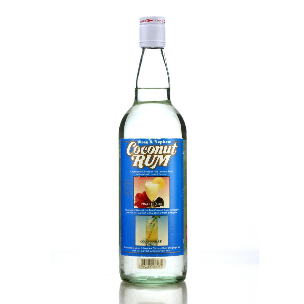 J. Wray & Nephew Coconut Jamaican Rum - 1980s (43%, 75cl) – Old Spirits ...