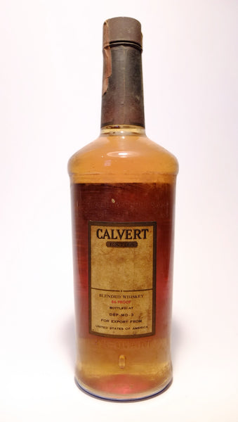 Calvert Extra American Whiskey - 1960s (40%, 94.6cl) – Old Spirits Company