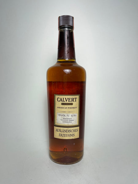 Calvert Extra American Whiskey - pre-1964 (43%, 75cl) – Old Spirits Company