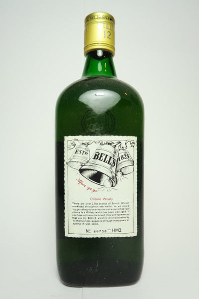 Bell's 5* 12YO Blended Scotch Whisky - 1970s (40%, 75cl) – Old Spirits ...