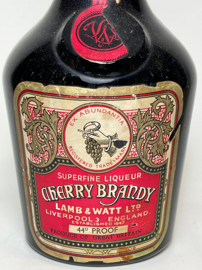 Lamb & Watt Superfine Liqueur Cherry Brandy - 1950s (25%, 75cl) – Old ...