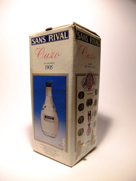 Sans Rival Ouzo - 1970s (46%, 100cl) – Old Spirits Company