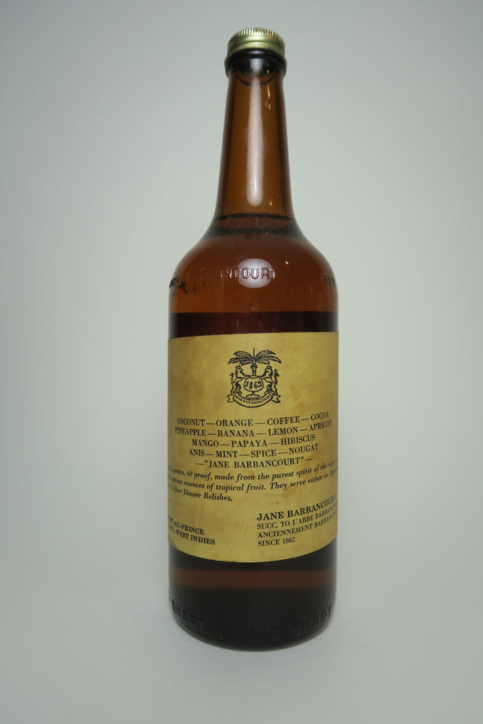 Jane Barbancourt Anis - 1970s (34%, 75.7cl) – Old Spirits Company