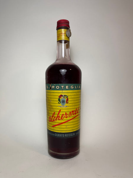 Gilberto Roteglia Alchermes - 1949-59 (35%, 100cl) – Old Spirits Company