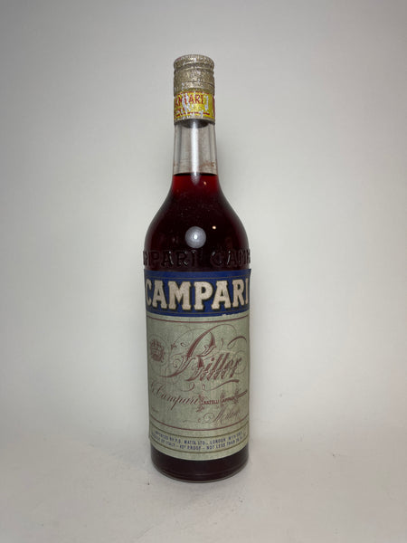 Campari Bitter - 1970s (25%, 75cl) – Old Spirits Company