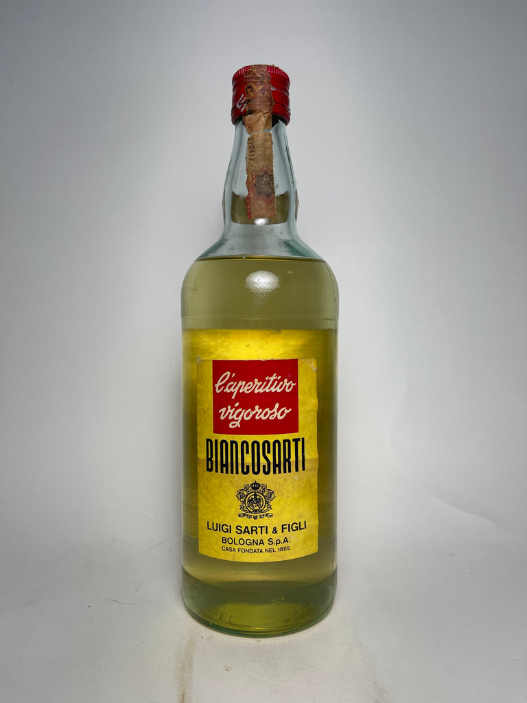 Sarti Biancosarti Aperitivo - 1970s (28%, 100cl) – Old Spirits Company