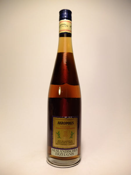 Akropolis 5* Greek Brandy - 1970s (40%, 70cl) – Old Spirits Company