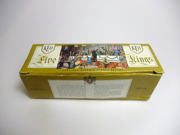 KEO Five Kings Very Old Reserve Cyprus Brandy - 1970s (40%, 33.5cl ...