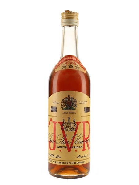 J.V.R. 3* South African Brandy - 1970s (39.4%, 71cl) – Old Spirits Company